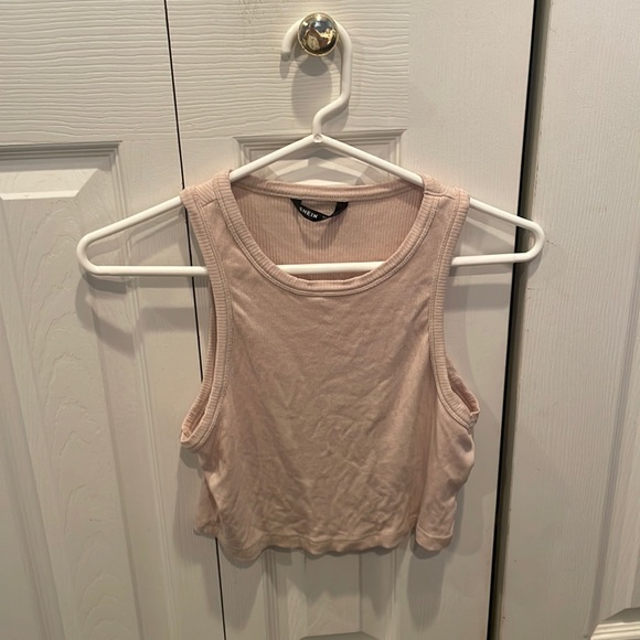 SHEIN | Tops | Tan She In Cropped Tank | Poshmark